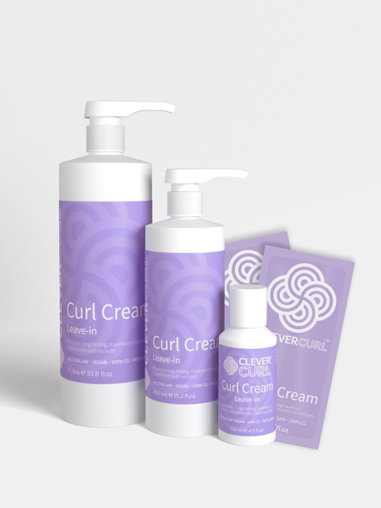 Curl Cream - 100% Curly Girl Approved - Clever Curl